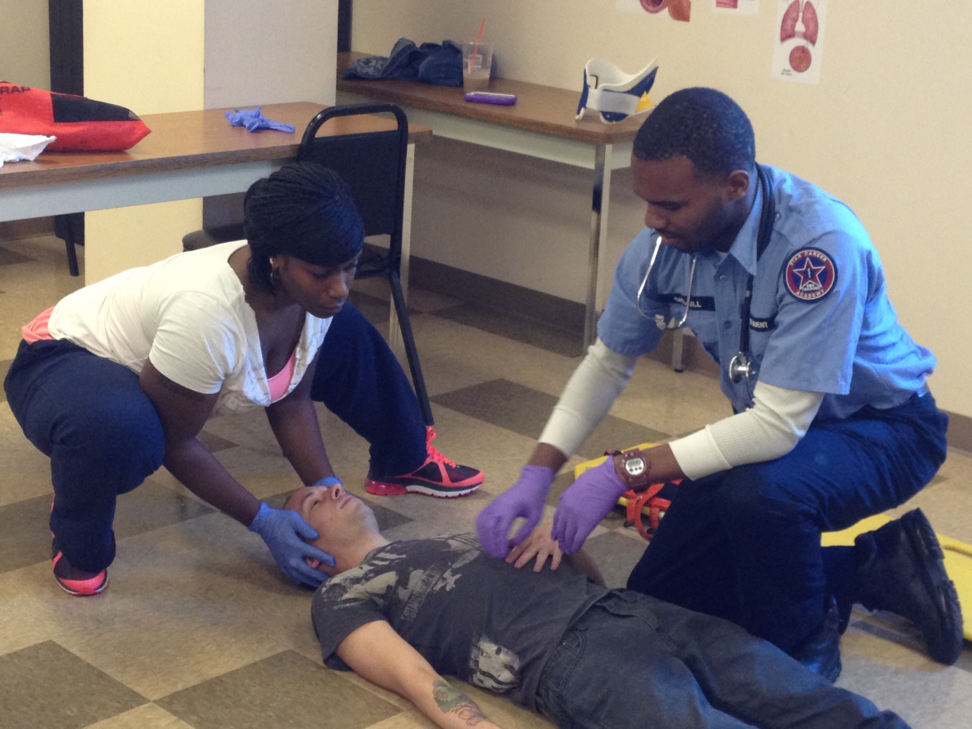 Northeast: Potential EMT’s Undergo Exam - Philadelphia Neighborhoods