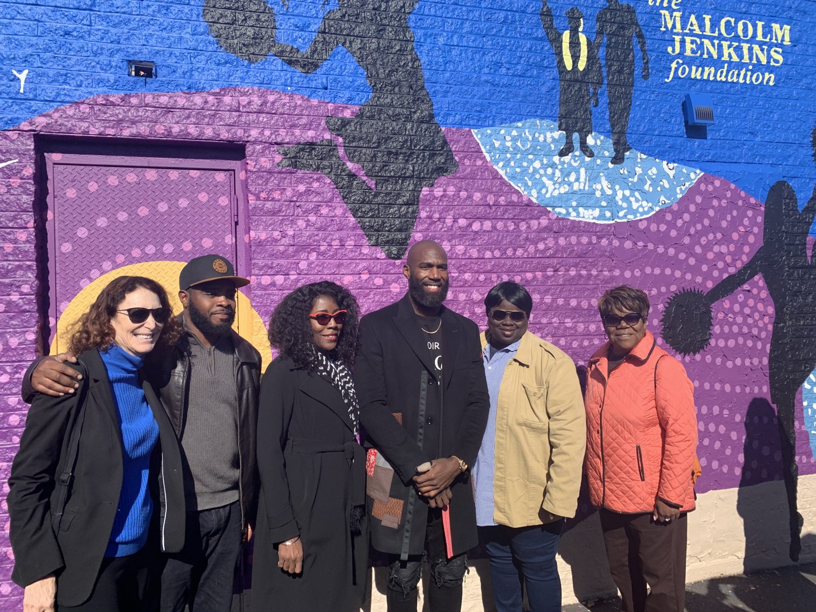 Mantua: New Mural Dedicated to Malcolm Jenkins Foundation ...