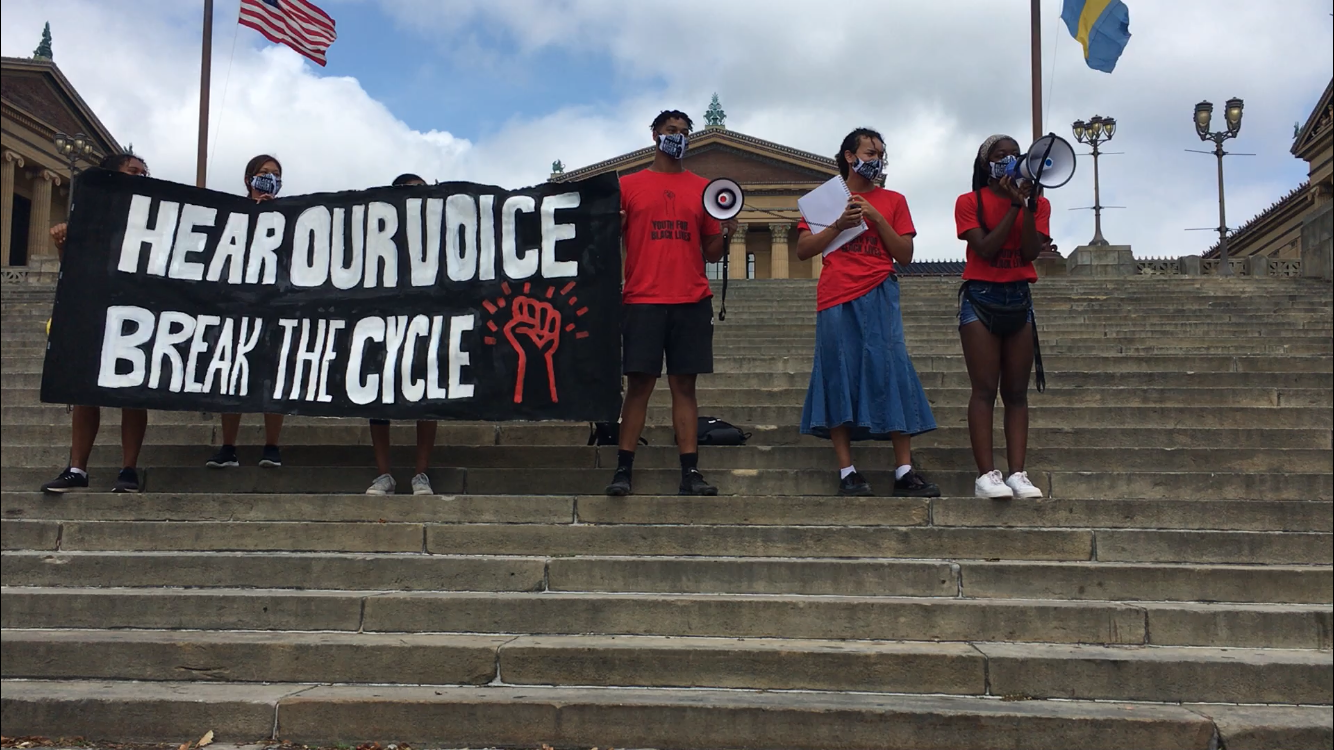 Spring Garden: Students March to Protest Racism in Philadelphia Schools ...